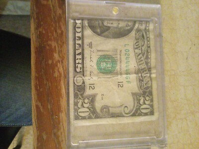 1988 a series $20 bill L 02444466 F | eBay