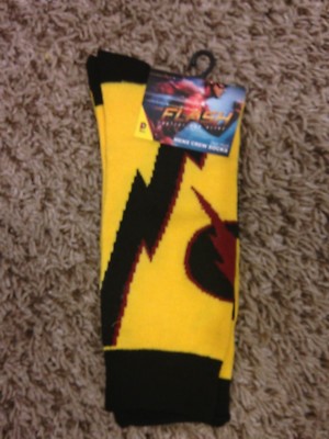 DC Comics Reverse Flash Socks New Loot Crate Exclusive Size 10-13 | eBay