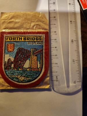 Cloth Patch Fourth Bridge Scotland as per picture | eBay Australia