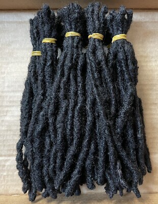 100% Naturally Grown Human Hair DreadLocks 80 strands. | eBay