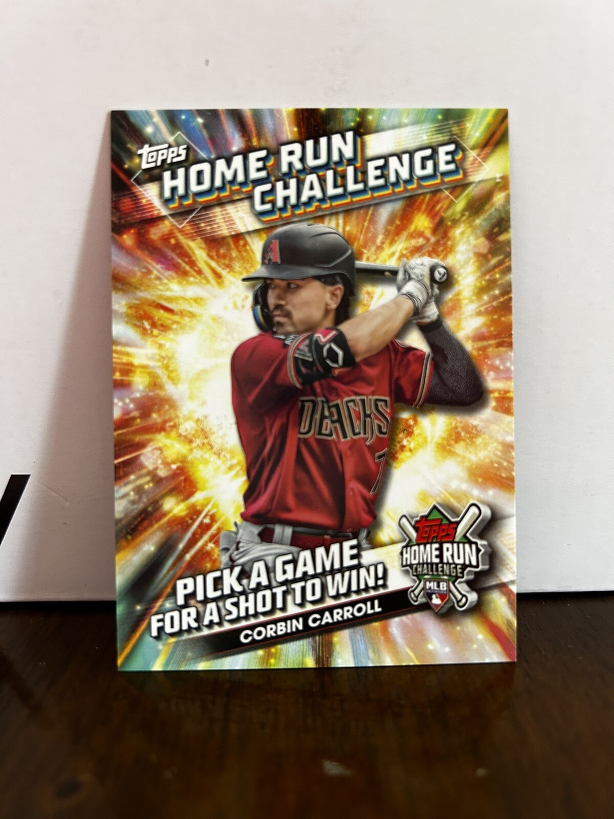 Corbin Carroll 2024 Topps Series 1 Home Run Challenge #HRC-3 ...