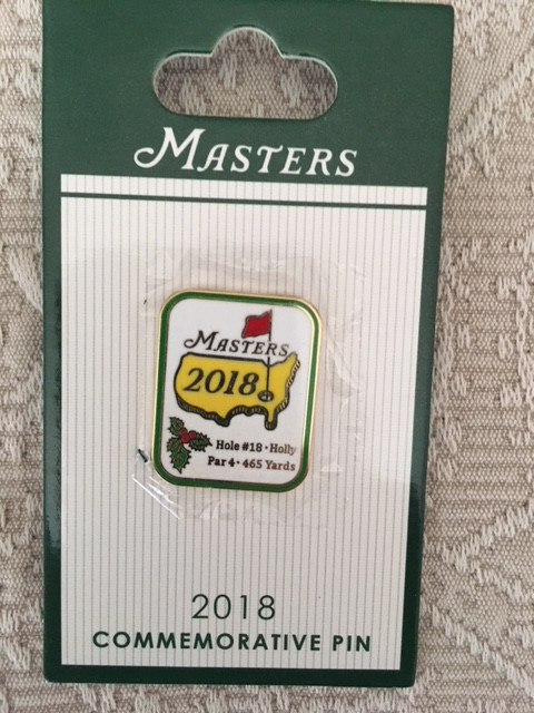 MASTERS GOLF COMMEMORATIVE COMPLETE PIN SET 2001-2018 RARE LOT AUGUSTA ...