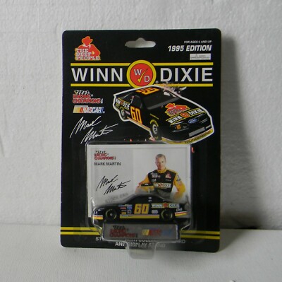 1995 MARK MARTIN #60 WINN DIXIE PROMOTIONAL 1:64 NASCAR DIECAST | eBay