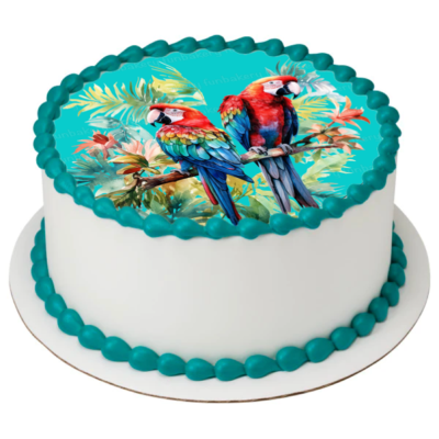 Parrot Cake Decorations