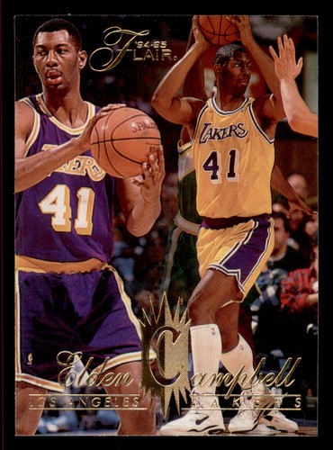 1994 Flair Elden Campbell #71 Los Angeles Lakers | eBay