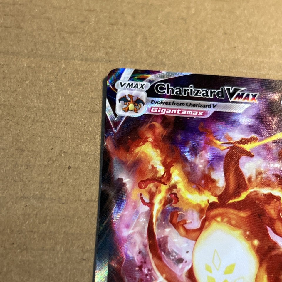 Pokémon TCG Charizard VMAX SWSH261 Black Star Promos Holo Card NM ...