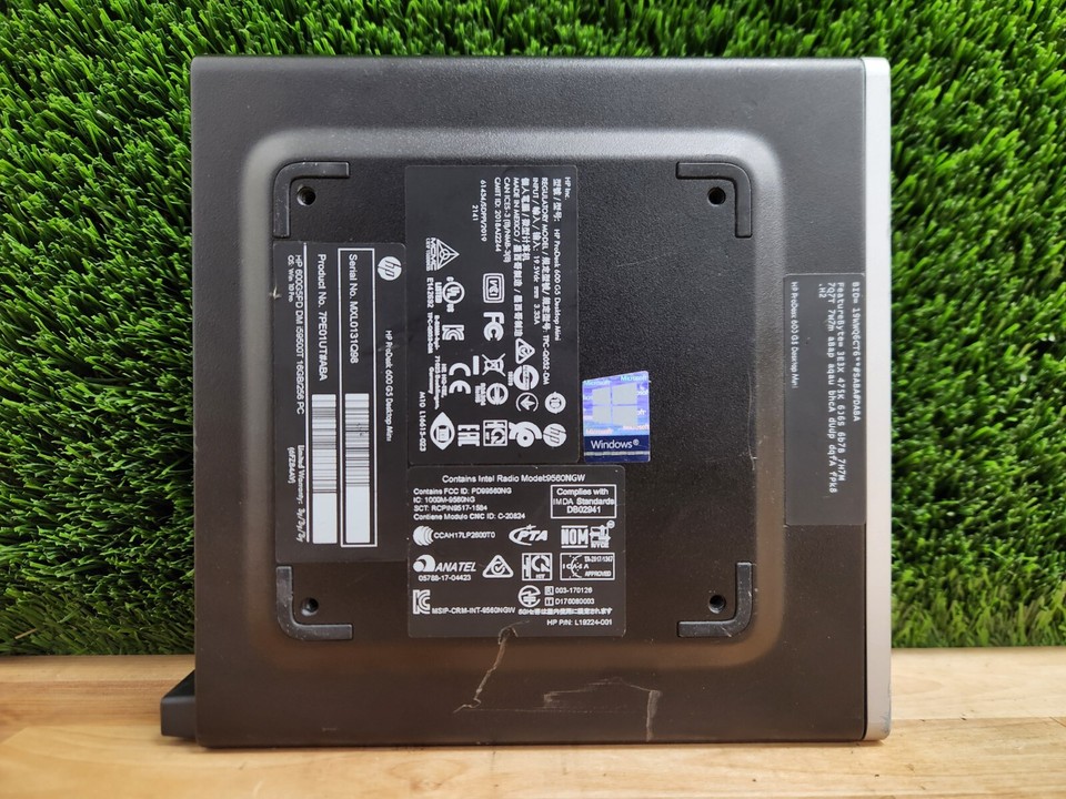 HP ProDesk 600 G5 Mini Intel I5-9500T 2.20GHz 16GB RAM 256GB Windows 11 ...