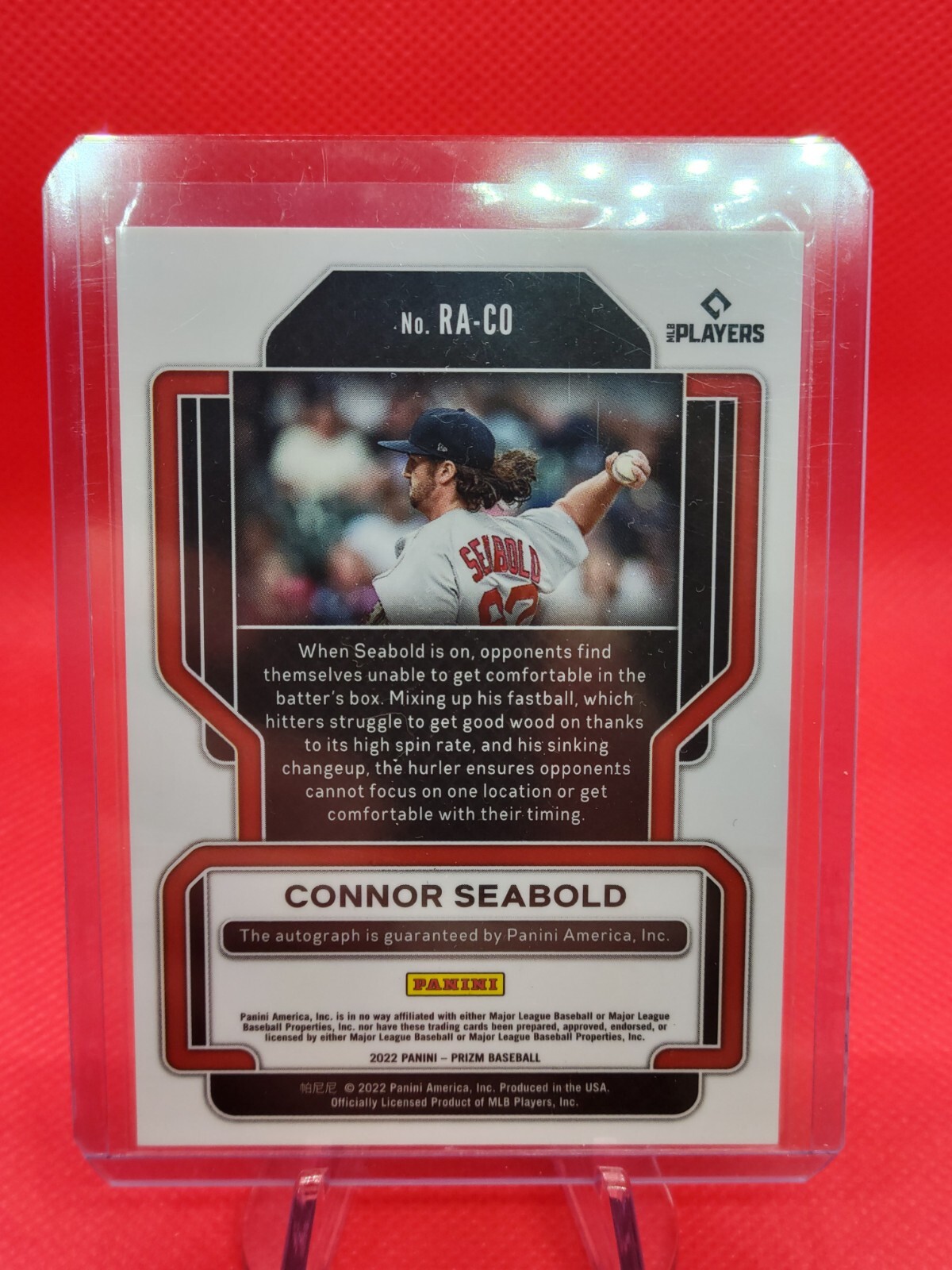 2022 Panini Prizm - Rookie Autographs Silver Prizm #RA-CO Connor ...