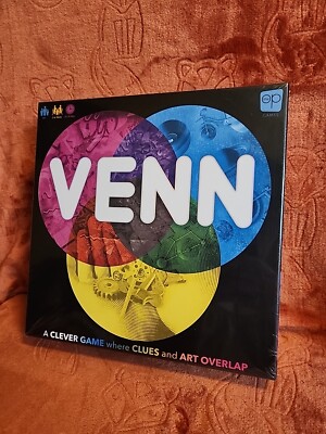 Venn Party Card Game Where Clues And Art Overlap. Brand New/Sealed | eBay