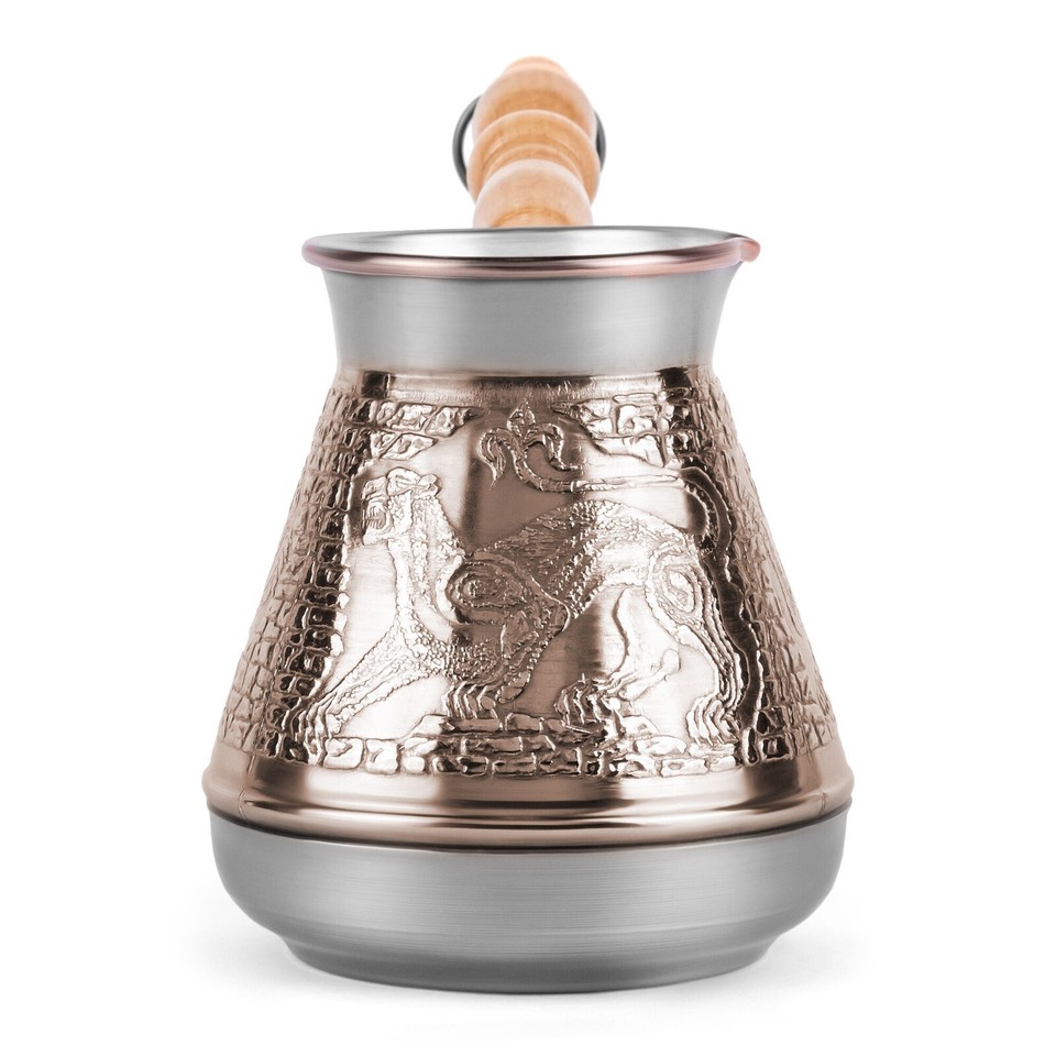 Copper Cezve Turkish Armenian Coffee Pot Turka Турка Ibrik Coffee Maker ...