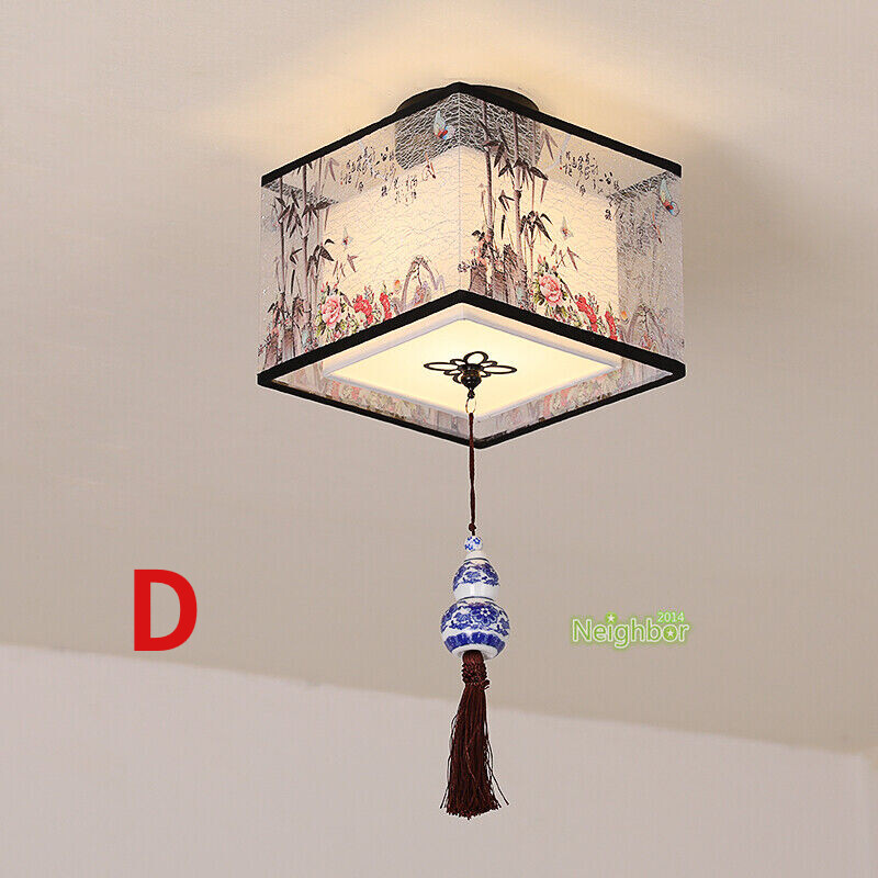 Light Square LED Aisle Hallway Lamp Classic Chinese Style Design ...