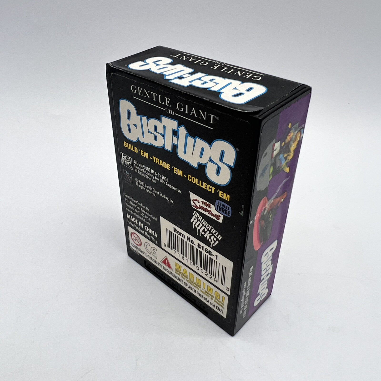 The Simpsons Gentle Giant Homer Simpson Bust-Ups Figure Series 3 Sealed ...