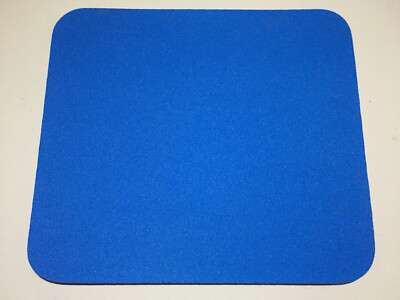 Simple Traditional Blue Computer Mouse Foam Pad Great Quality Made In ...