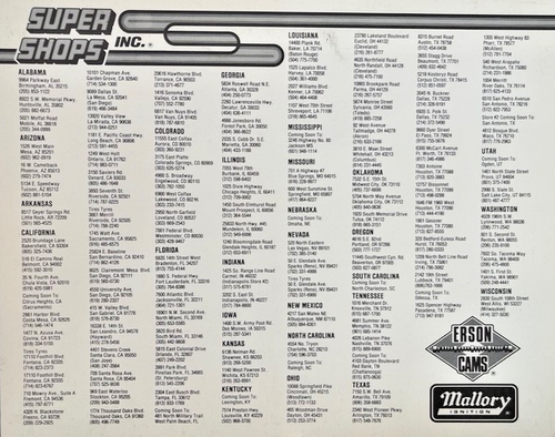 VRHTF NHRA "EDDIE HILL SUPER SHOPS PENNZOIL TOP FUEL DRAGSTER" HAND OUT ...