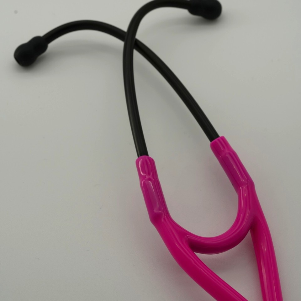 NEW Apex Cardiology Stethoscope Neon Pink Steel Dual-sided Lifetime ...