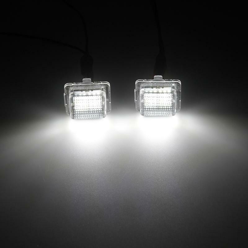 Pair For MERCEDES-BENZ W204 W221 W212 C216 LED License Plate Light ...