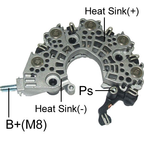 Rectifier *127mm OD M8 Battery Post 10-50A Avalanche Diodes RB-197H ...