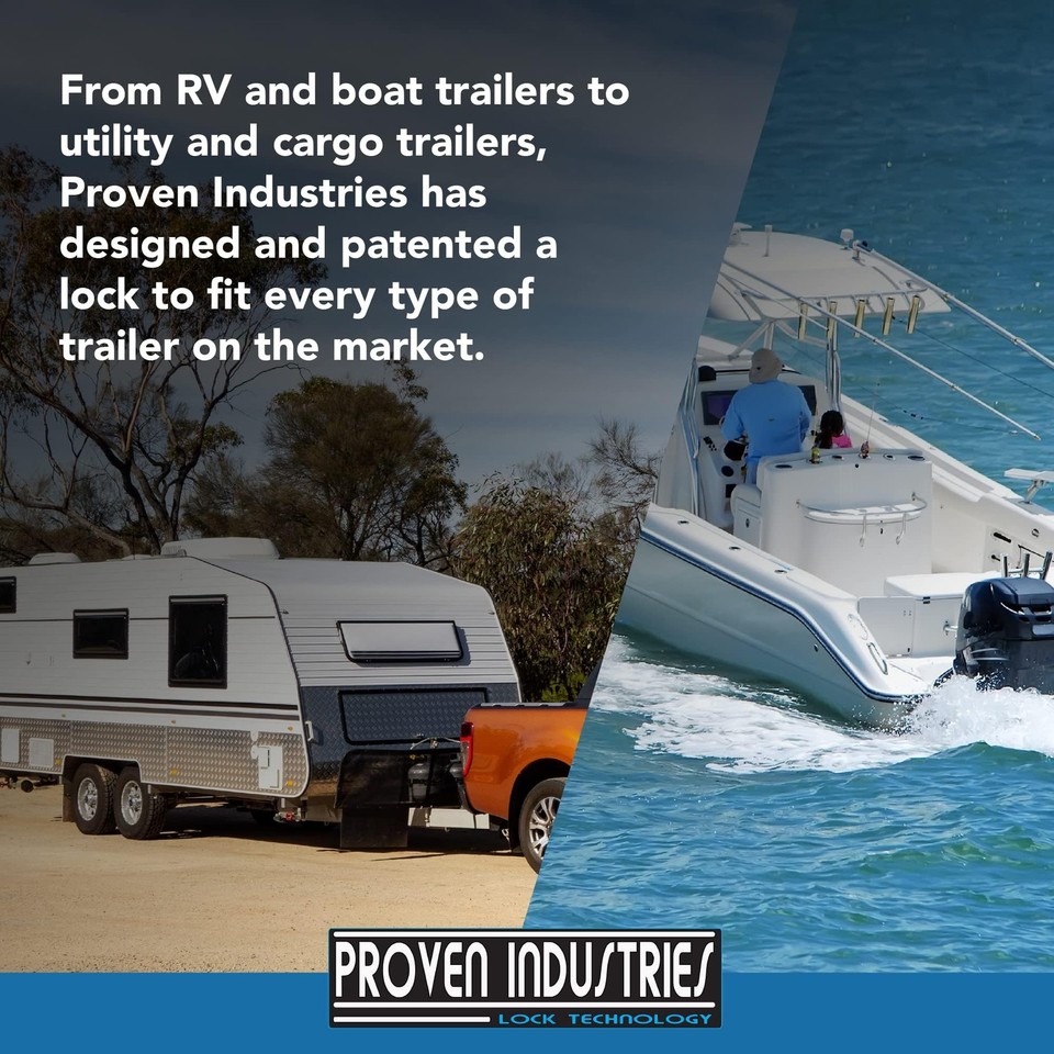 Proven Locks Model S175: Trailer Hitch Lock,2 5/16-inch Trailer Hitch ...