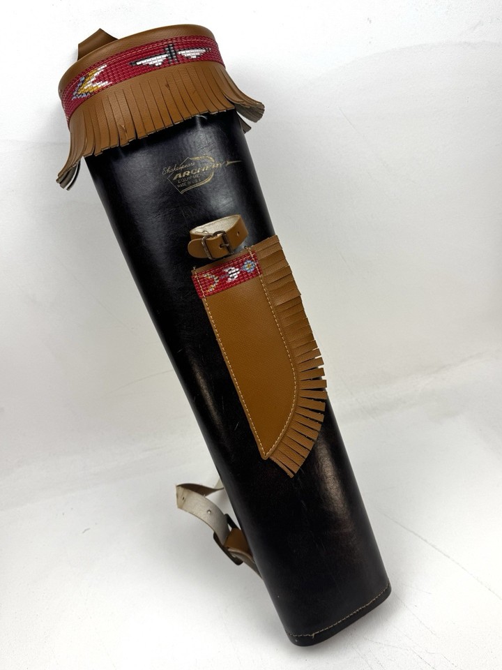 Vintage Shakespeare Parabow Archery Arrow Quiver Carrier 20" Made in ...