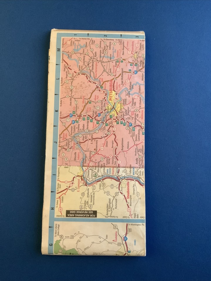 AAA Ohio West Virginia Map..99-3 | eBay