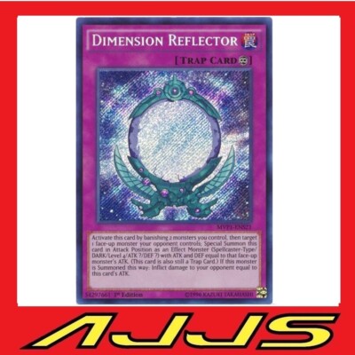 YuGiOh - DIMENSION REFLECTOR - Secret Rare - 1st Edition - MVP1-ENS21 ...