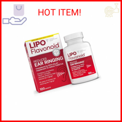 Lipo Flavonoid Plus, Tinnitus Relief For Ringing Ears, OTC Flavonoid ...