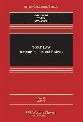 Aspen Casebook Ser.: Tort Law : Responsibilities and Redress by Anthony ...
