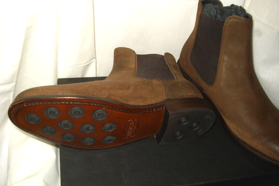 NWB THURSDAY BOOT COMPANY Brown Cavalier Boots Slip on SIZE 7.5 $190 | eBay