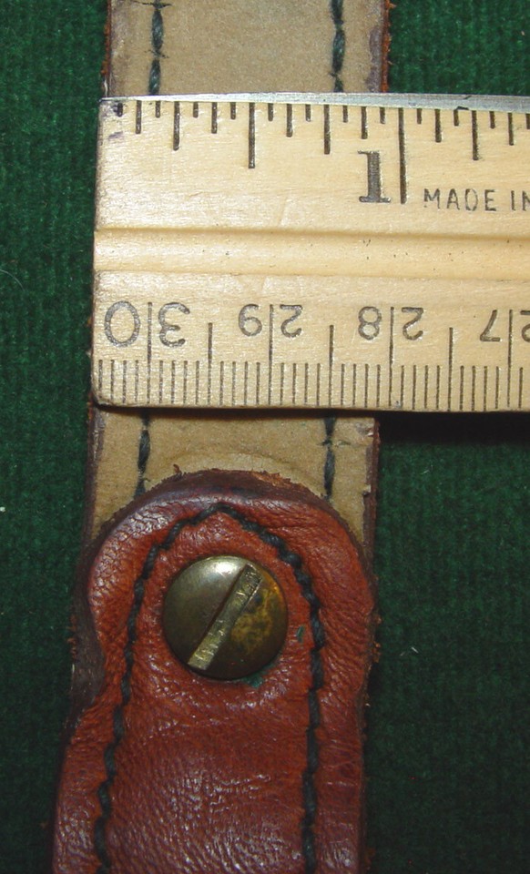 Vintage 1" Leather European Style Rifle Sling 35" Long | eBay