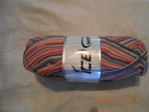 Ice Yarns Magic Sock 100 gr Skein Color 59007 - Grey, Pink Shades ...