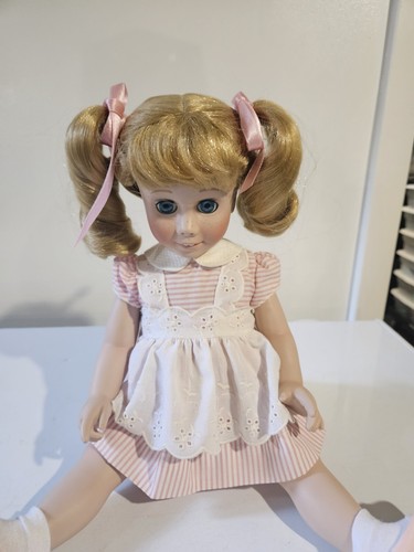 2001 Danbury Mint Porcelain collector Chatty Cathy Talking Doll + WORKS ...