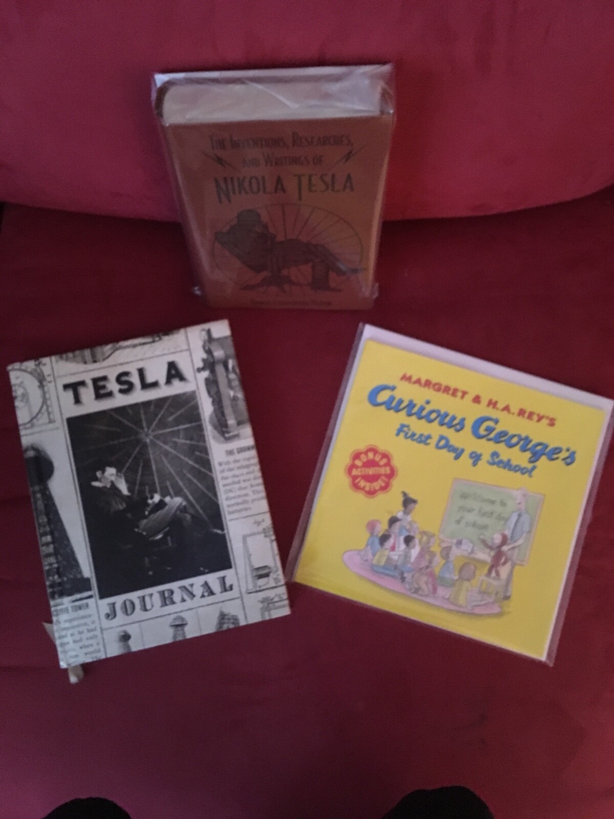 Nkola Tesla 3-pc Collectibles:Writing of Tesla,Tesla Journal,Curious ...