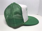 vintage trucker rope hat asphalt LS Tumia Rochester NY Green Black Top ...