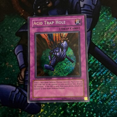 Yu-Gi-Oh! | SOI-ENSE1 | Acid Trap Hole | SECRET RARE | LP | LIMITED | eBay