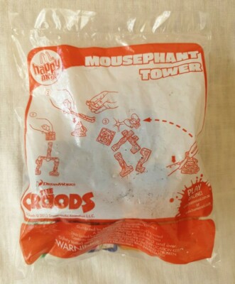 McDonalds Happy Meal Toy The Croods Mousephant Tower | eBay UK