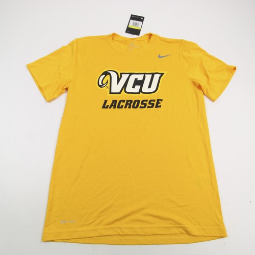 VCU Rams Nike Dri-Fit Short Sleeve Shirt Men's Gold New | eBay