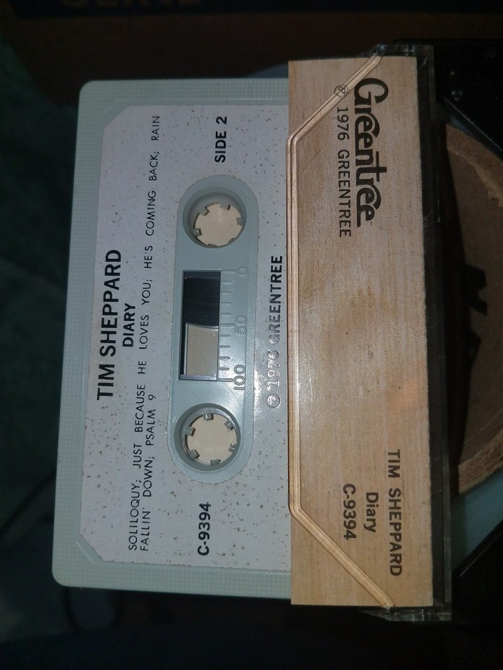 Diary by Tim Sheppard [Cassette] | eBay
