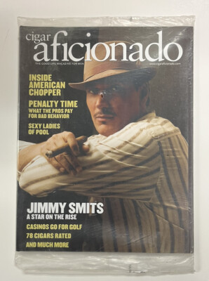 Cigar Aficionado Magazine - Jimmy Smits - June 2005 - In Original ...