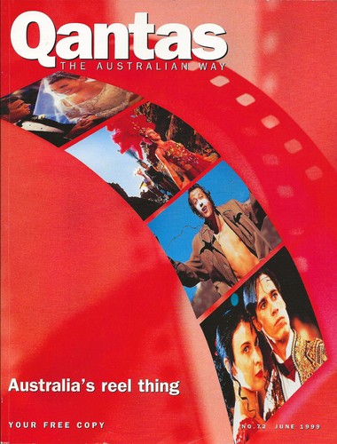 QANTAS Airlines JUNE 1999 Inflight-Entertainment Magazine | eBay