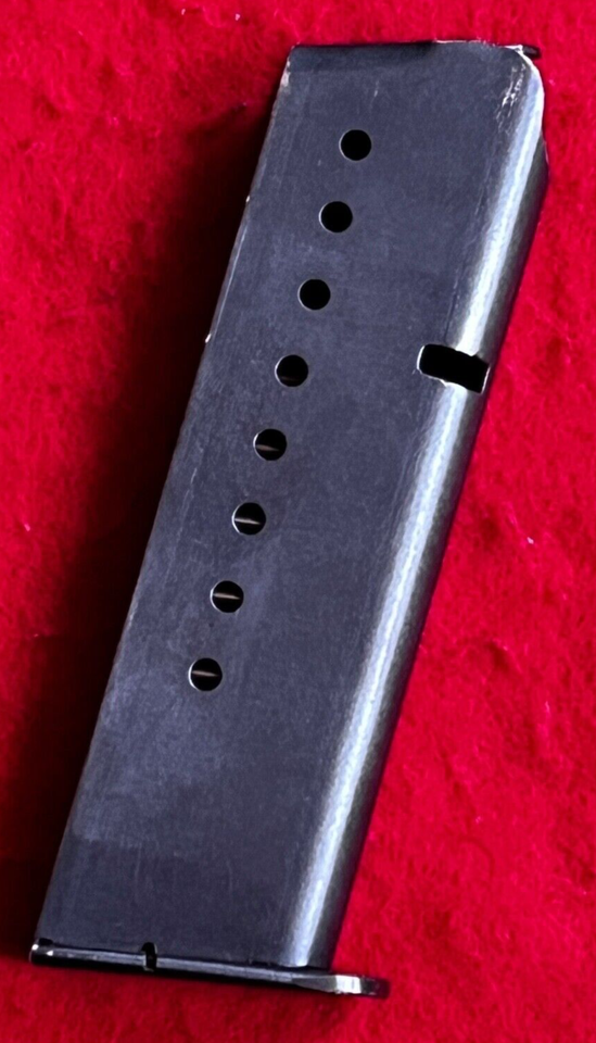 VINTAGE ORIGINAL LLAMA FACTORY 45ACP, 7RD WIDE BASE-MADE IN SPAIN STEEL ...