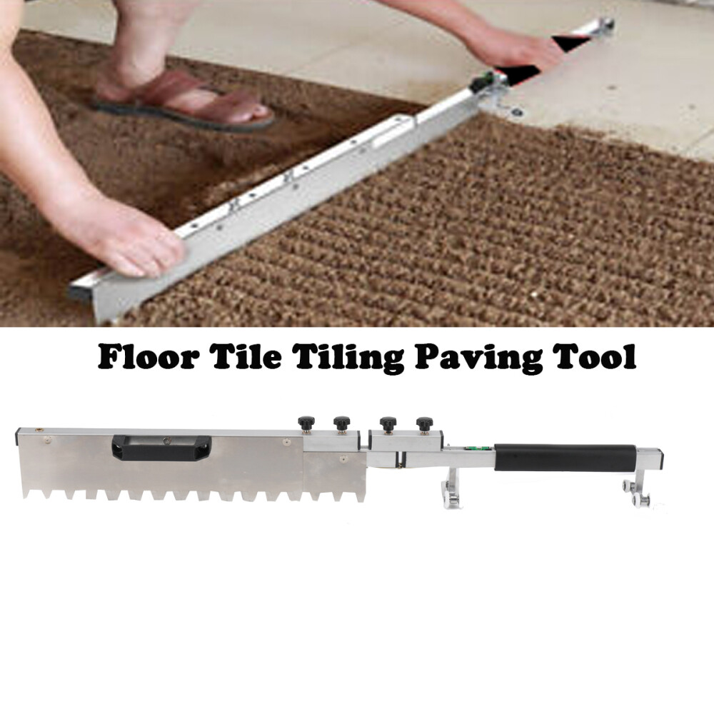 Floor Tile Tiling Paving Tool Flat Sand Screed Mortar Trowel Ash Tool ...