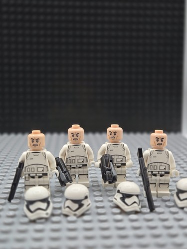 LEGO Star Wars First Order Stormtrooper Minifigures Lot Of 4 sw0667 ...