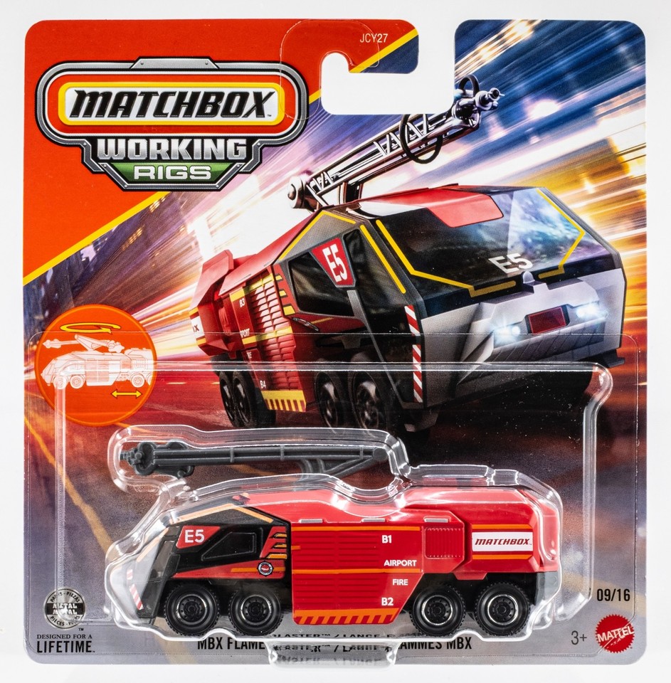 2026 Matchbox Working Rigs Mix 1 | 4 Vehicle Set | Garbage King | MV ...