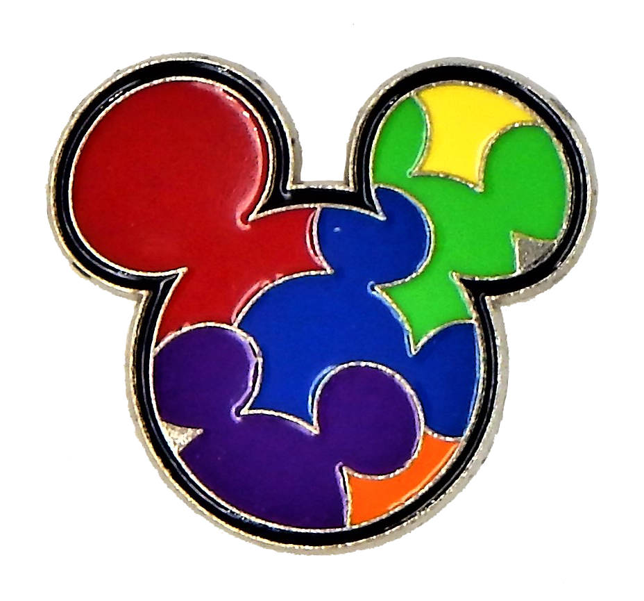 Autism Mickey Mickey Face Autism Awareness Svg, Autism Svg, Awareness