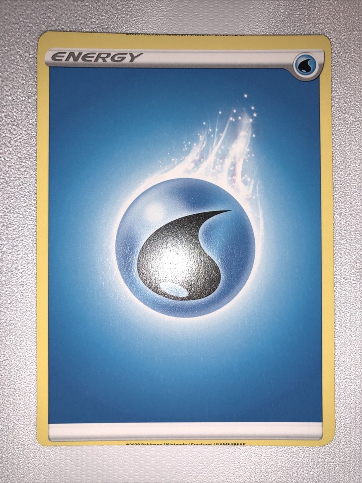 Pokemon Blue Energy Error Card! One Of A Kind | eBay