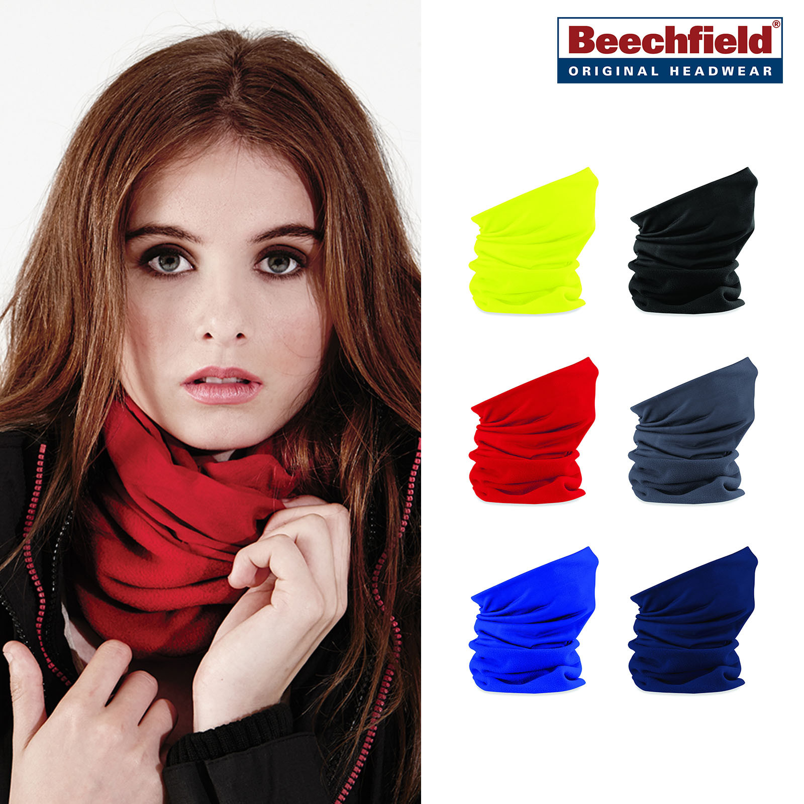 Multi-Purpose Morf thermal warm Snood Scarf Neckwarmer winter cycling ...
