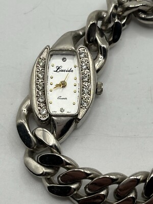Vintage LUCIDA Bracelet Watch - Elegant Quartz Timepiece ZOOM IN LITTLE ...