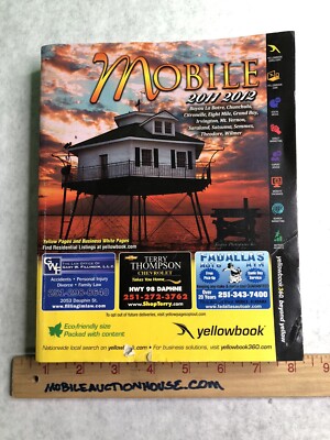 Mobile Alabama AL 2011 2012 Yellowbook Phone Directory Middle Bay ...
