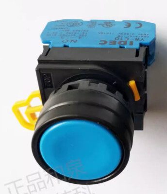 IDEC Push button switch Blue , YW1B-M1E10S | eBay