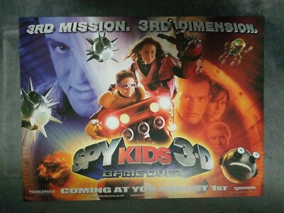 Spy Kids 3 movie poster - 12 x 16 inches | eBay